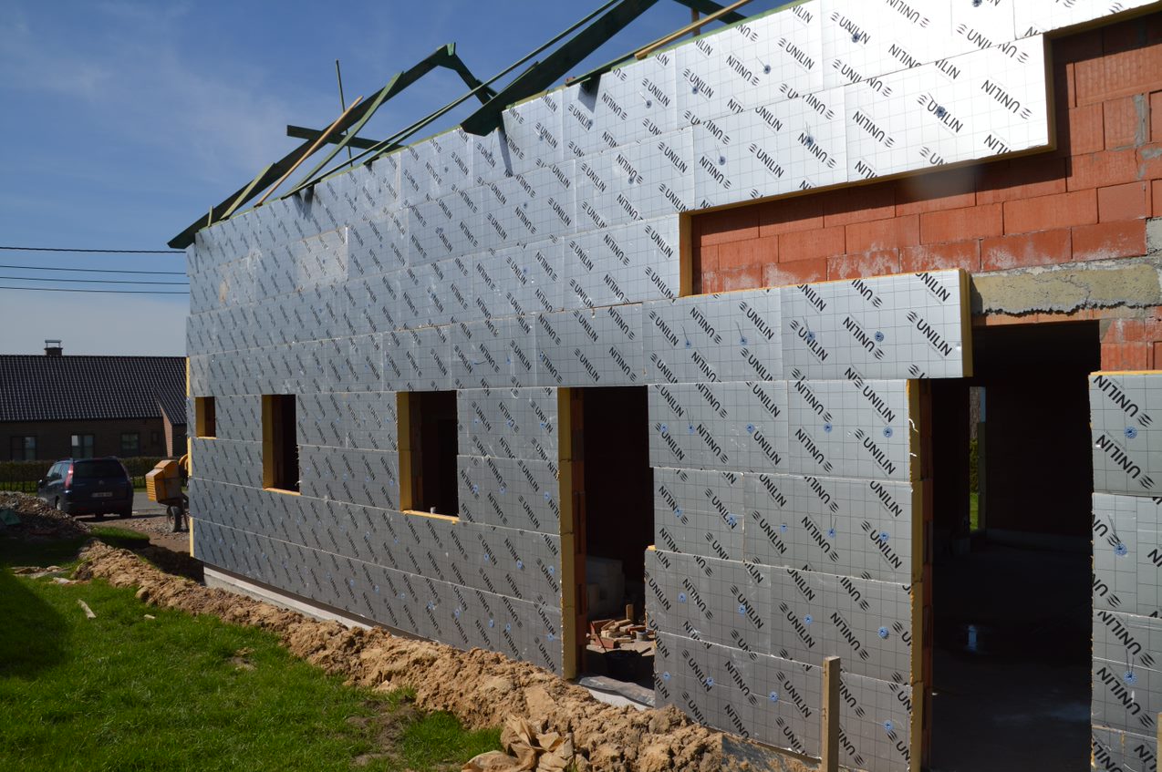 Funderingsaansluiting - klassieke massiefbouw | Milieubewustisoleren